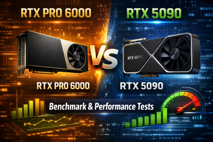 NVIDIA RTX PRO 6000 Vs RTX 5090 GPU Benchmark and Performance Tests
